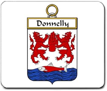 Amazon.com : Donnelly or ODonnelly Family Crest Coat of Arms Mouse Pad ...