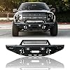 LUYWTE For 2010-2014 Ford Raptor SVT Steel Front Bumper W/Winch Plate ...