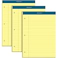 Amazon.com : TOPS Docket Writing Pads, 8-1/2" x 11-3/4", Legal Rule ...