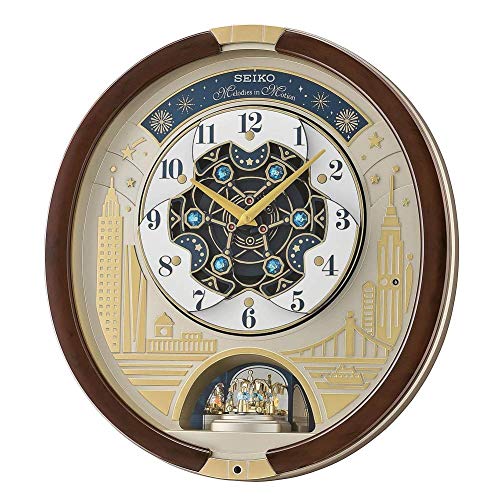 Kingsly Mechanical Melodies In Motion Clock QXM387GRH