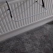 DIVCHI 5 Bar Radiator Folding Airer Radiator Towel Holder Clothes Dryer ...