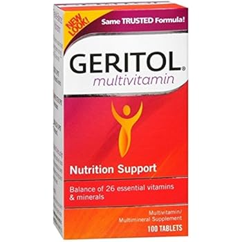 Amazon.com: Geritol Tonic with Ferrex 18, 4-Ounce, (Pack of 3): Health ...