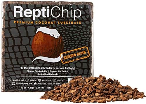 ReptiChip Compressed Coconut Chip Substrate for Reptiles 72 Quart Coco ...