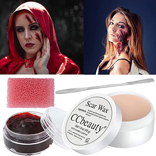 CCbeauty SFX Special Effects Makeup Kit Fake Wound Moulding Scars Wax(1 ...