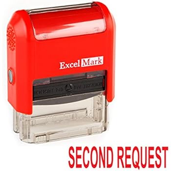Amazon.com : Second Request Stamp : Business Stamps : Office Products