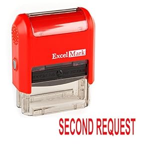 Amazon.com : SECOND REQUEST STAMP : Business Stamps : Office Products
