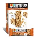 Amazon.com : KIND Protein Bars, Crunchy Peanut Butter, Gluten Free, 12g ...