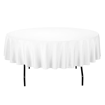 Gee Di Moda Tablecloth - 90" Inch Round Tablecloths for Circular Table ...