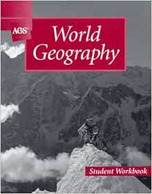 WORLD GEOGRAPHY STUDENT WORKBOOK: AGS Secondary: 9780785424390: Amazon ...