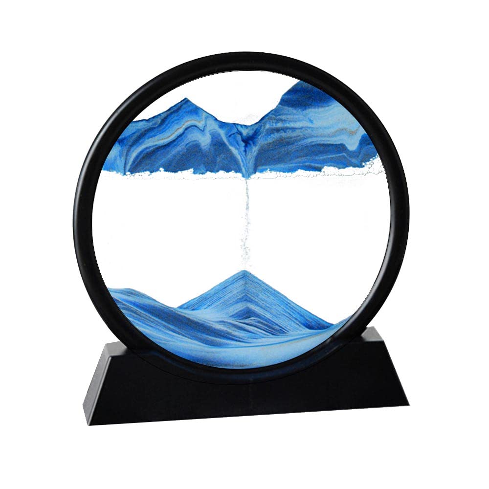 Arthink Moving Sand Art Picture,Liquid Motion 3D Sea Sandscape in ...