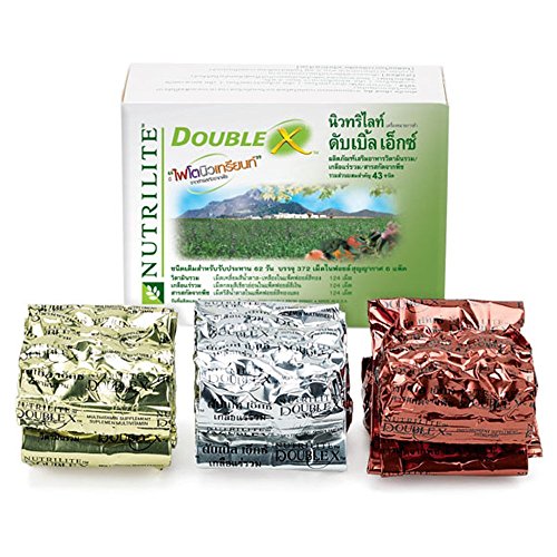Nutrilite Double X Multivitamin/multimineral/phytonutrient -372 Tablets ...