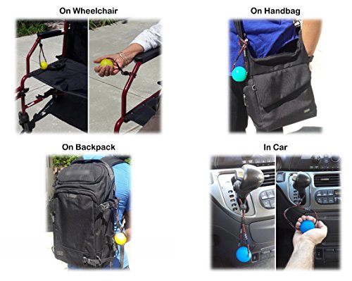 StringyBall Stress Ball on a String - Perfect for Stress Relief, Hand ...