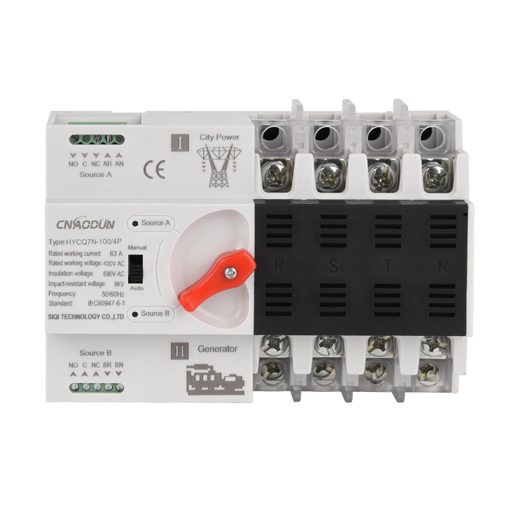 Uninterrupted Power Supply Switch Dual Power Automatic Transfer Switch ...