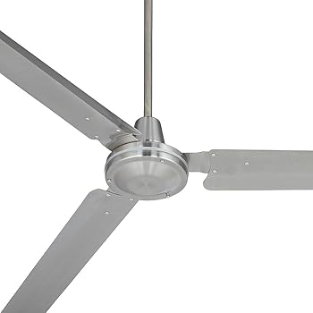 Craftmade 3 Blade Ceiling Fan Without Light VE58BNK3 Velocity Stainless ...