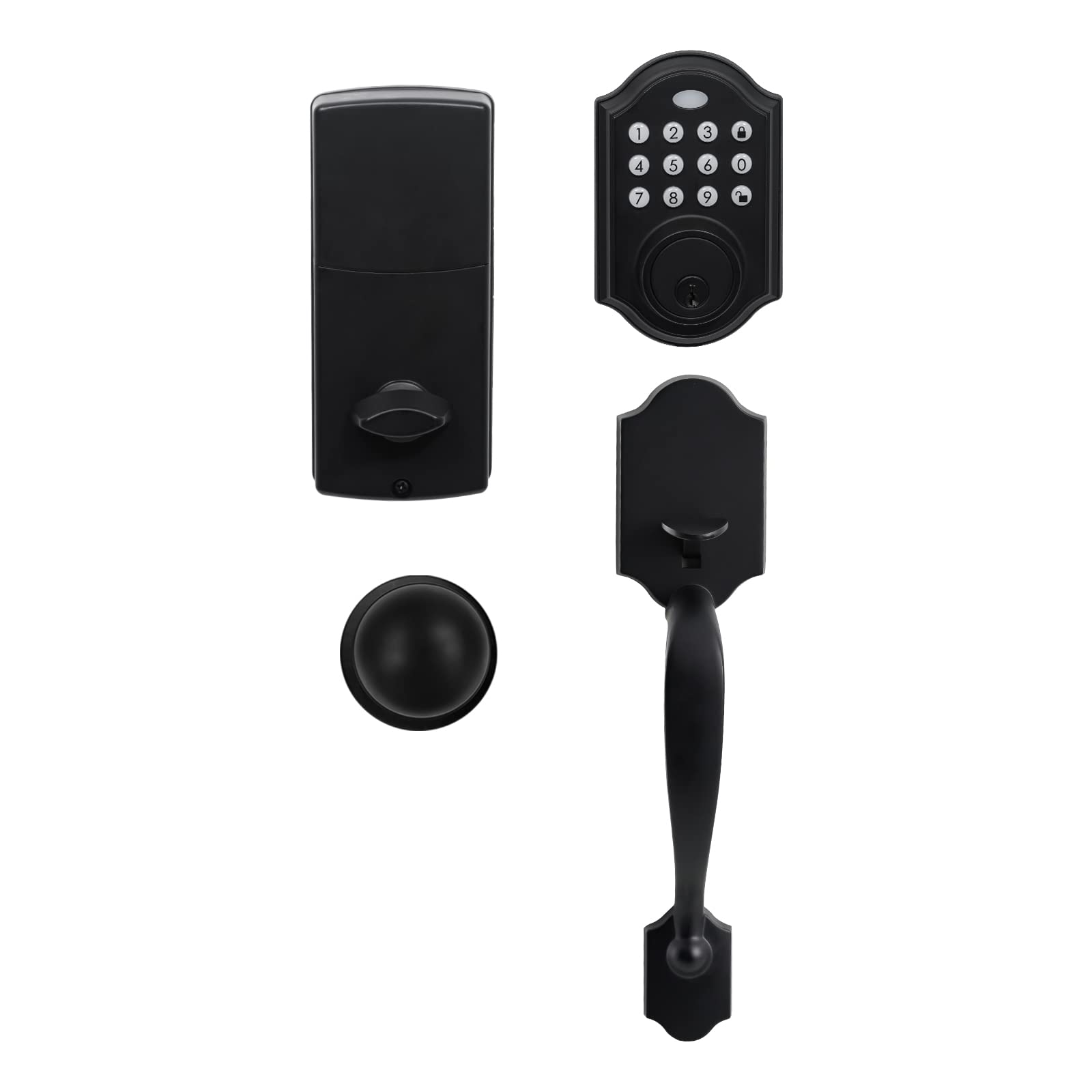 Mua KIAYACI Keyless Front Door Lock Set with Keypad, Black trên Amazon ...