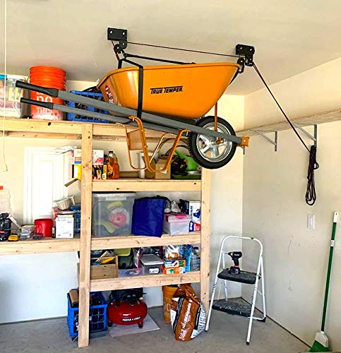Garage Ladder Storage System