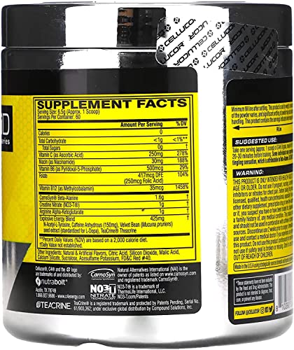 Cellucor C4 Original Pre Workout Powder Strawberry Margarita | Vitamin ...