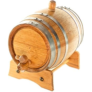 Amazon.com: Premium Charred American Oak Aging Barrel - No Engraving (5 ...