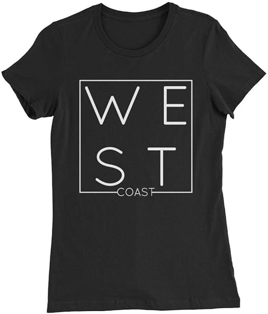 Amazon.com: West Coast Women's T-Shirt, Slim Fit : Lifestyle Experience ...