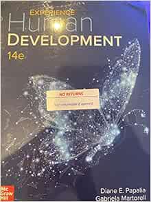 Experience Human Development 14th: Papalia: 9781260788679: Amazon.com ...