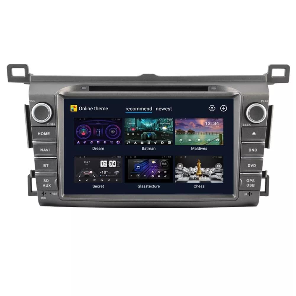 Hac Sa Beach for Toyota RAV4 Radio 2013-2019 with Built-in DSP Wireless ...