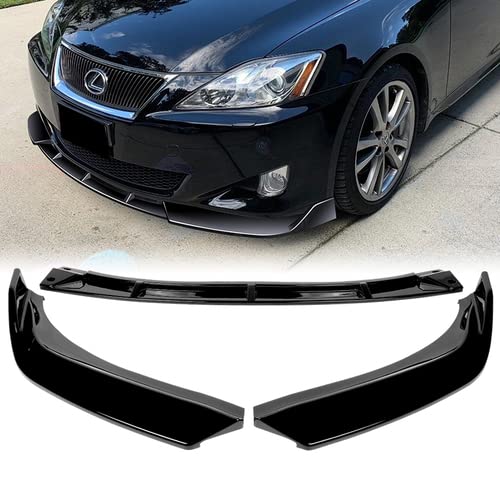 HK5 3 Pieces STP-Style Front Bumper Lip Spoiler Splitter Side Body Kit ...