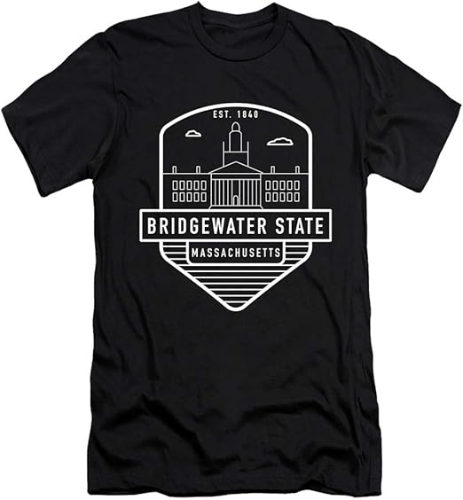 Amazon.com: Bridgewater State University Official Badge Slim Fit Unisex ...