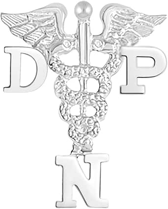 Amazon.com: NursingPin - Doctor of Nursing Practice DNP Graduation Nursing Pin in Silver ...