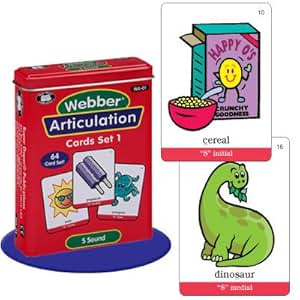Amazon.com: Super Duper Publications Webber Articulation S Sound Card ...