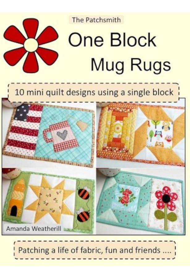 Love To Sew Mug Rugs Book | Bryont Blog