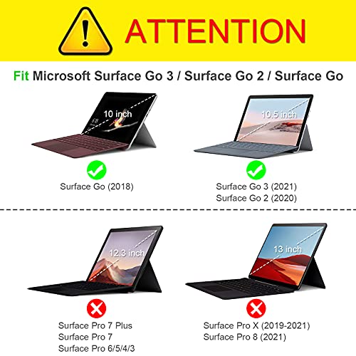 Fintie Hard Case For Microsoft Surface Go 3 2021 Surface Go 2 2020 Surface Go 2018