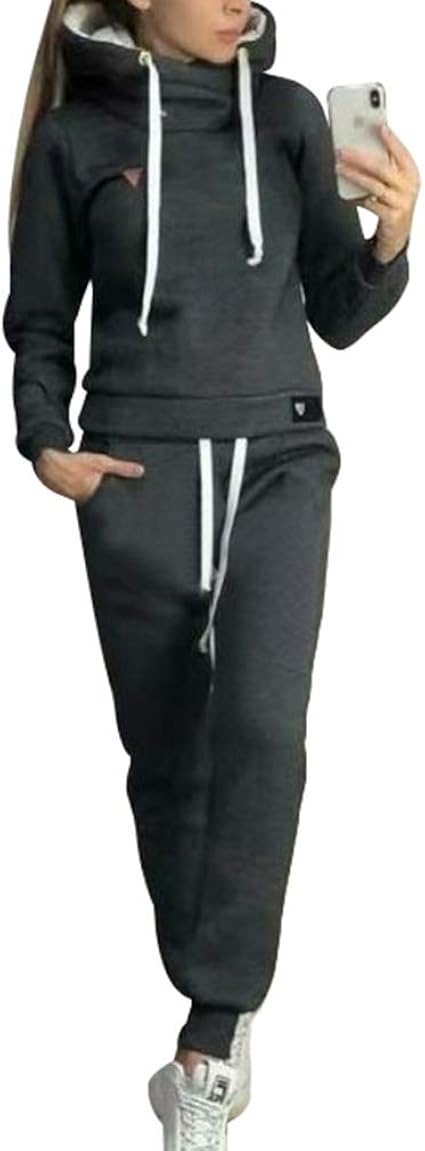 Chandal Conjunto para Mujer Invierno Otoño Casual Conjuntos Deportivos ...