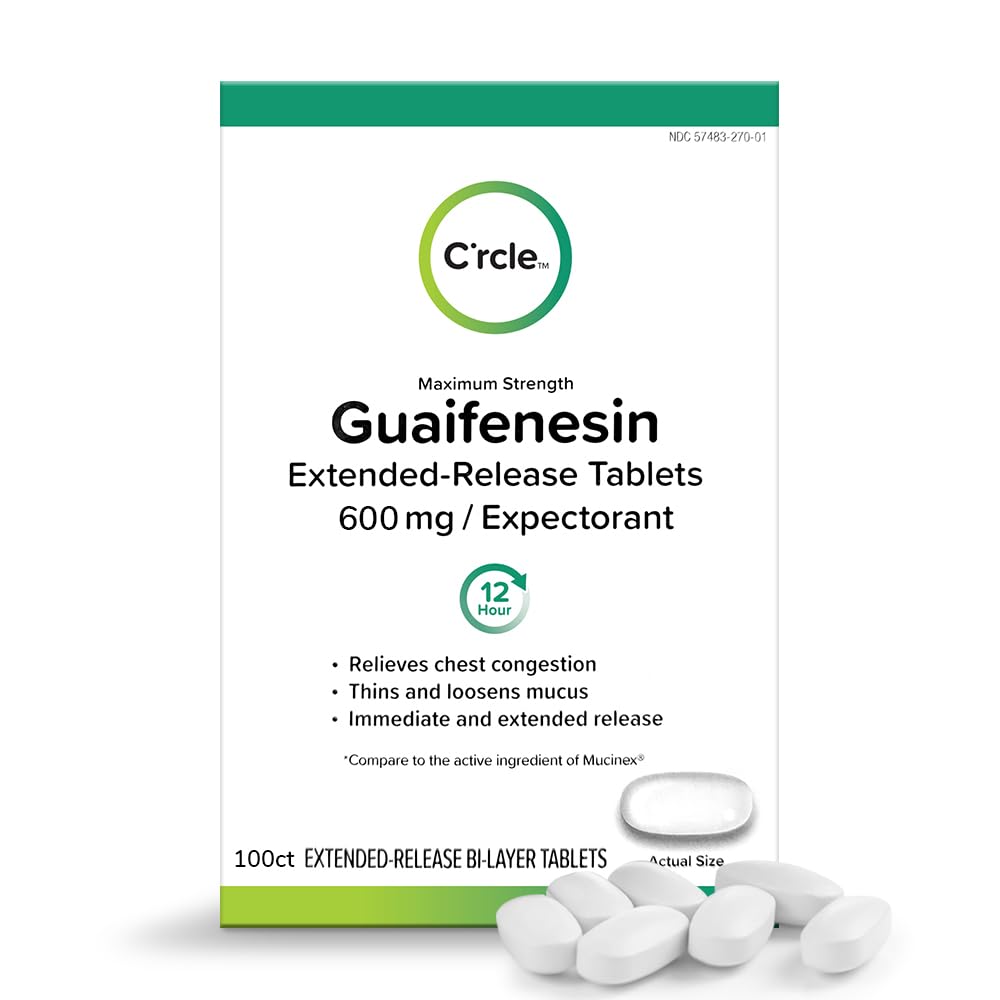 Mua Guaifenesin 600mg 100 Tablets - Guaifenesin Tablets for Chest ...