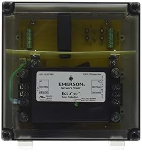 Emerson Liebert HSP-121BT1RU Edco HSP Surge Protector, 120V, 15A Max ...
