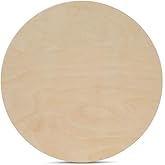 Amazon.com: Wood Circles 10 inch 1/2 inch Thick, Unfinished Birch ...
