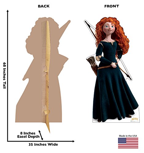 Cardboard People Merida Life Size Cardboard Cutout Standup - Disney ...