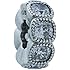 Amazon.com: PANDORA 791972CZ Shining Path Clip: Jewelry