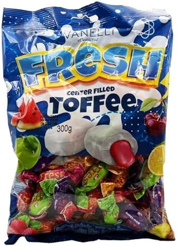 VANELLI Fresh Toffee Soft Candy With Fruit Filling 300GR Bag price in ...