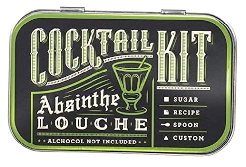 Cocktail Kits 2 Go, Absinthe Louche, Travel-Friendly Craft Bar Kit for ...