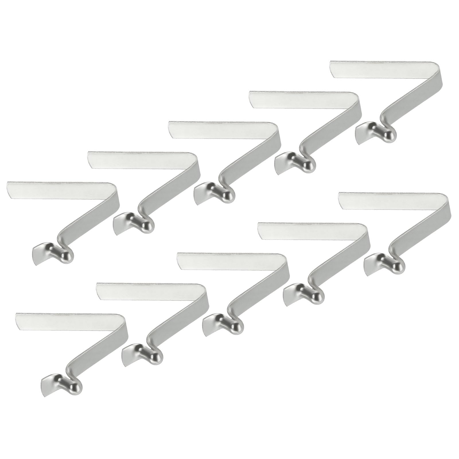 PATIKIL 5x3mm Kayak Paddle Snaps, 10 Pack Tent Pole Clips Steel V ...