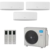 Ar-Condicionado Multi Split Inverter Fujitsu 23.000 (2x Evap HW 9.000 + 1x Evap HW 18.000 ...