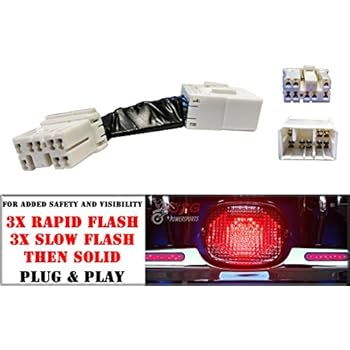 Amazon.com: Brake Strobe Flasher module plug and play for Harley ...