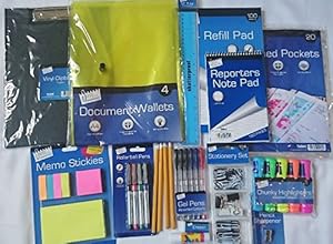 The Ultimate Back to School Stationery Set Bundle College University ...