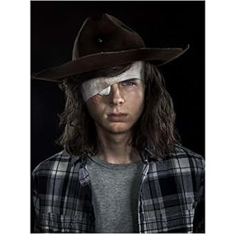 The Walking Dead Chandler Riggs as Carl with eyepatch 8 x 10 Inch Photo ...
