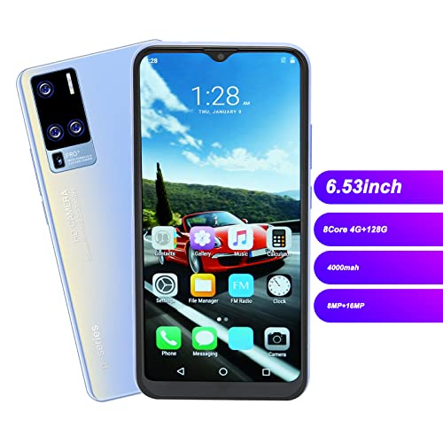 Dual SIM Cell Phone Dual Camera Face Unlocked Cell Phone 4G 4G RAM 128G ...