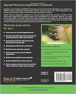 SignalR Real-time Application Cookbook: Roberto Vespa: 9781783285952: Amazon.com: Books