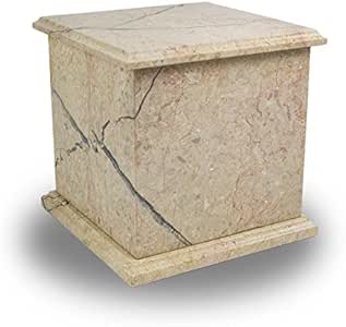Amazon.com: OneWorld Memorials Marble Box Cremation Urn - Extra Large ...