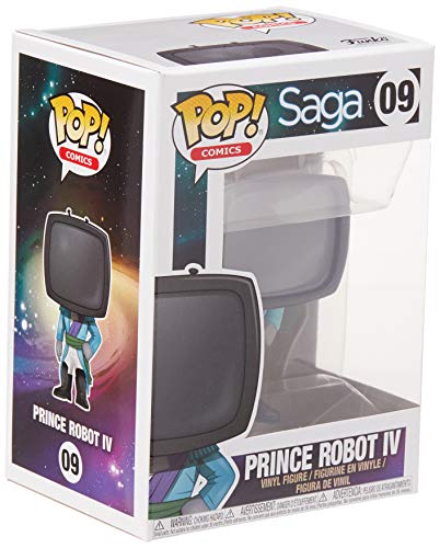 Funko Pop! Comics: Saga - Prince Robot IV Collectible Figure | Pricepulse