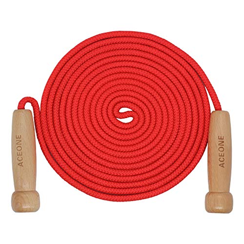 16 FT Long Jump Rope for Kids, Adjustable Double Dutch Skipping Rope ...