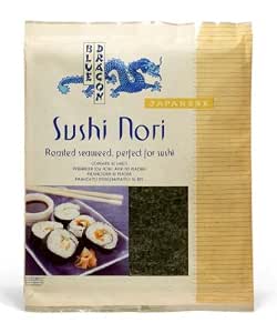Amazon.com : Blue Dragon Sushi Nori, .77-Ounce (Pack of 5) : Packaged ...